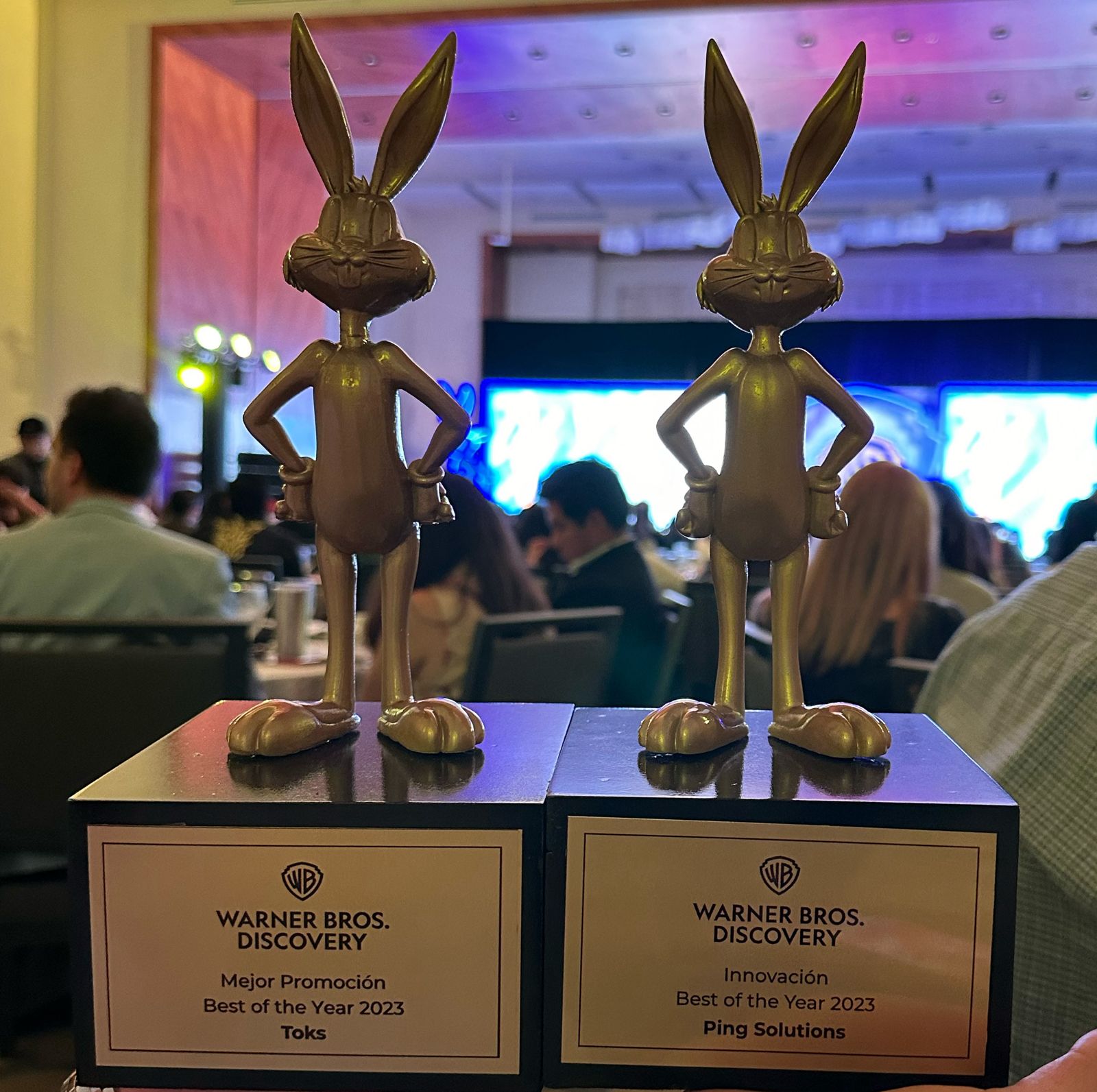 Ping Solutions recibe Bugs Bunny Awards